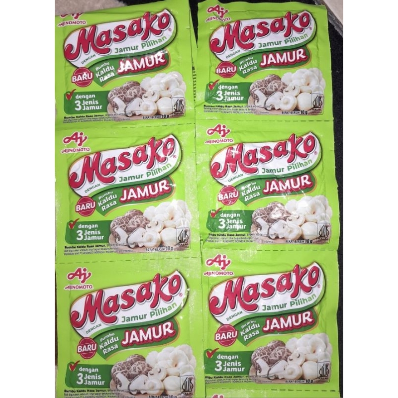 Jual Masako Kaldu Rasa Jamur 10gr ( 12Bgks) | Shopee Indonesia