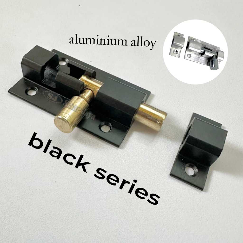 Jual Grendel kunci jendela / slot 2 inch tebal bahan allumunium ...