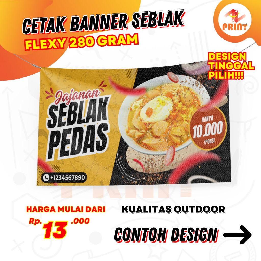 Jual CETAK BANNER SEBLAK MURAH | DESAIN TINGGAL PILIH | BISA KUSTOM ...