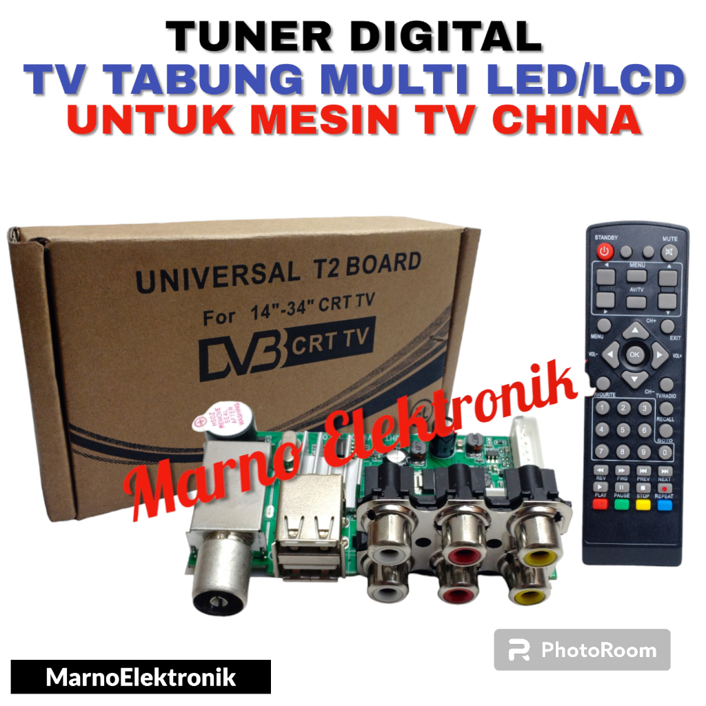 Jual TUNER DIGITAL TV TABUNG MULTI LED LCD UNTUK MESIN TV CHINA ASLI ...