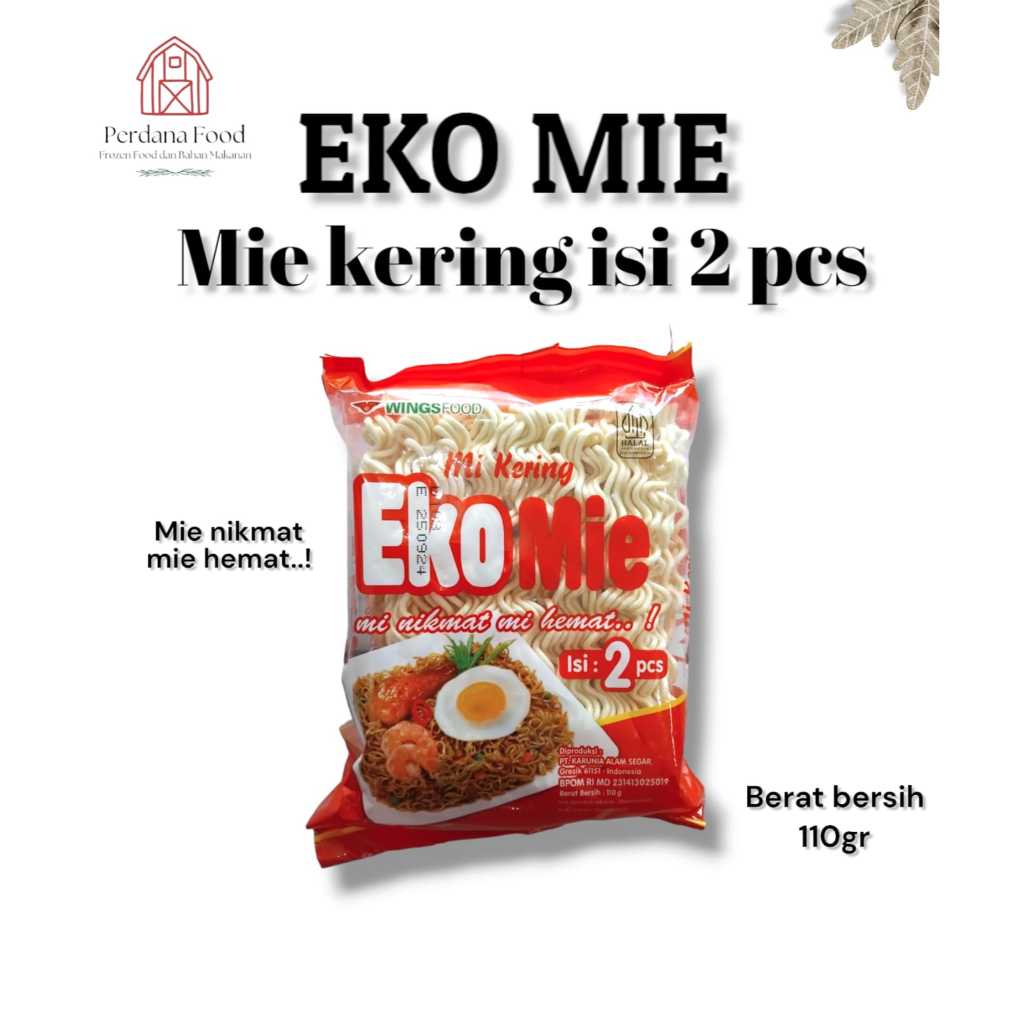 Jual EKO MIE Mi Kering 120gr Isi 2 pcs | Shopee Indonesia