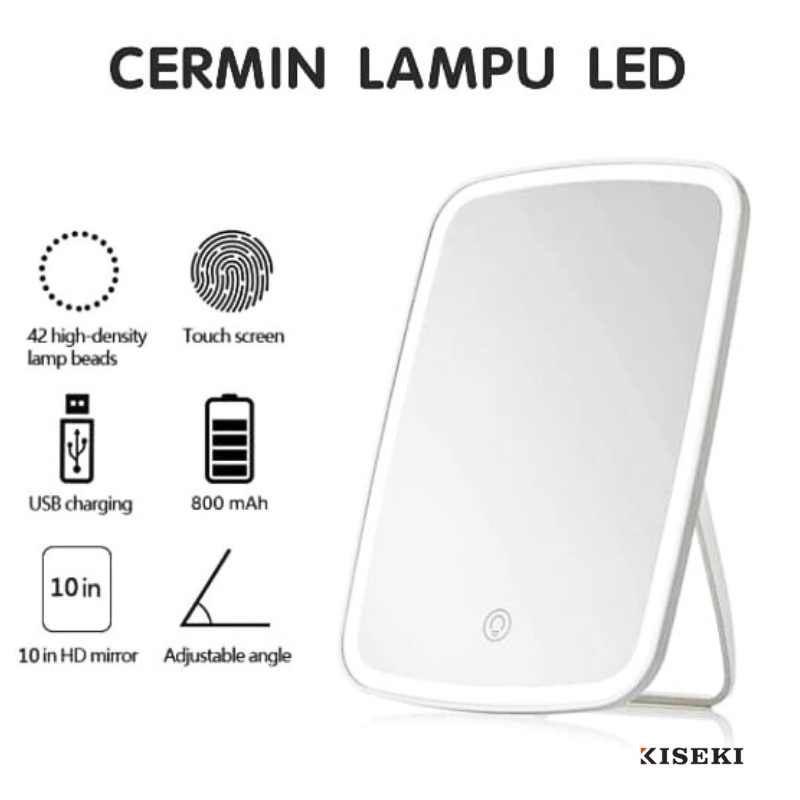 Jual Kiseki LED Cermin HZ008A | Cermin Lampu LED | Cermin Make Up LED ...