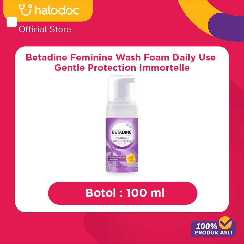 Jual Betadine Feminine Wash Foam Daily Use Gentle Protection Immortelle ...