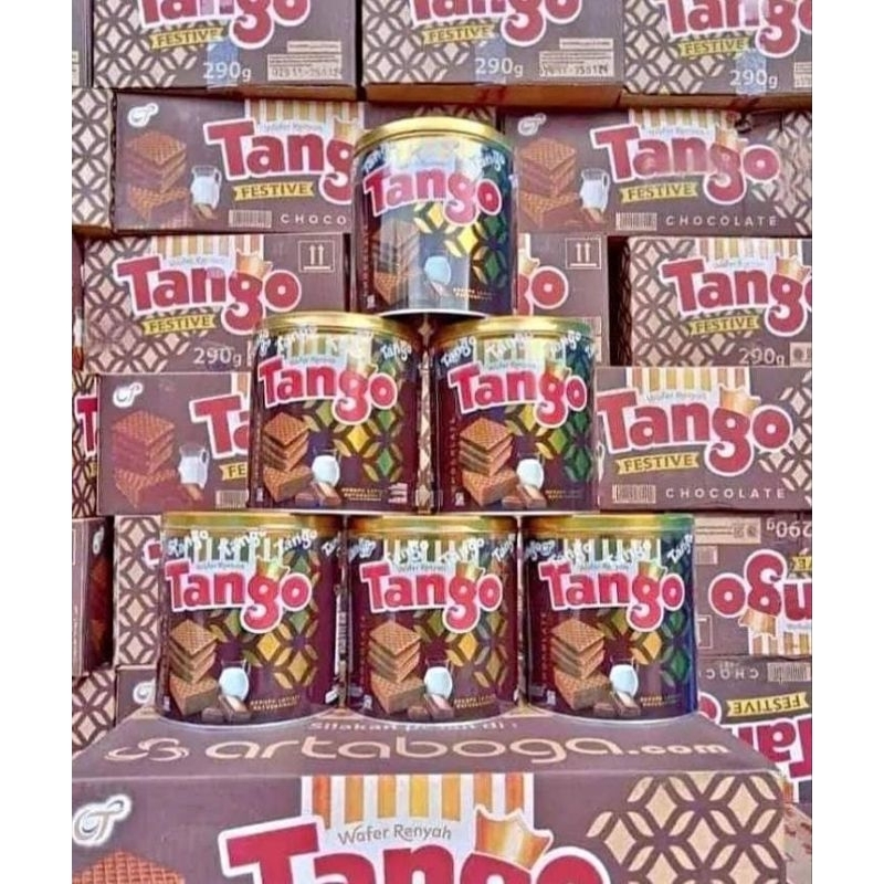 Jual TANGO WAFER KEMASAN KALENG.. HARGA GROSIR..!! | Shopee Indonesia