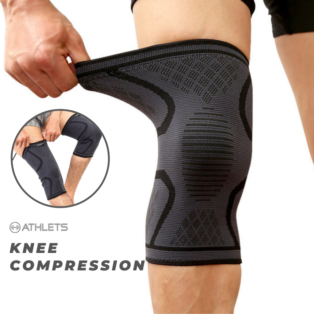 Jual ATHLETS Knee Compression Pad Sleeve | Knee Support Brace | Deker ...