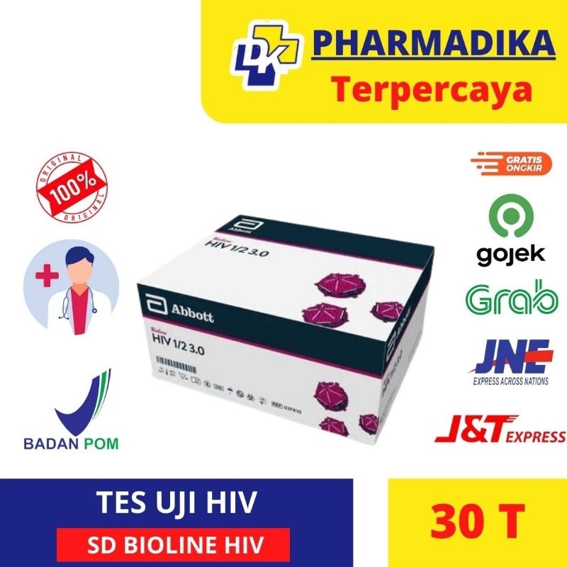 Jual HIV TEST AKURAT SD BIOLINE ISI 30/100 (WHO RECOMENDED) | Shopee ...