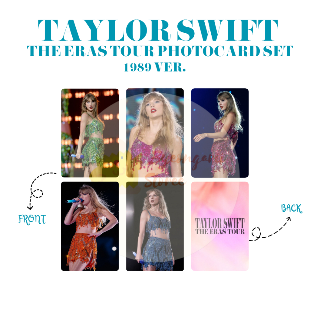 Jual TAYLOR SWIFT THE ERAS TOUR PHOTOCARD SET | Shopee Indonesia