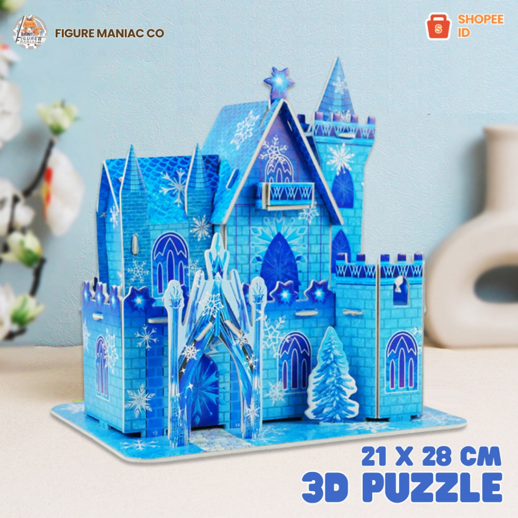 Jual Figure Maniac - Mainan anak puzzle 3D mainan anak Edukatif Mainan ...