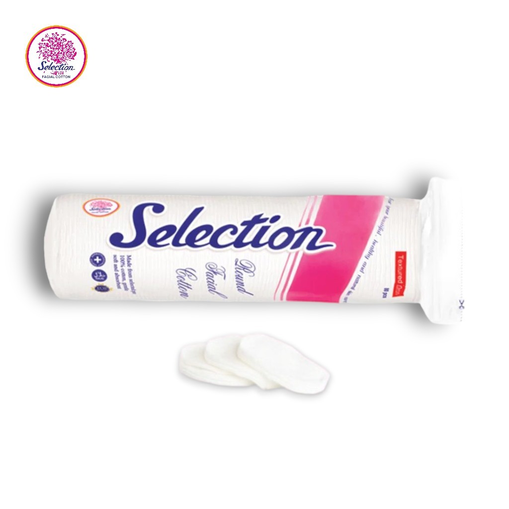 Jual Kapas Selection Facial Round | Kapas Bulat Selection - Kapas Oval ...
