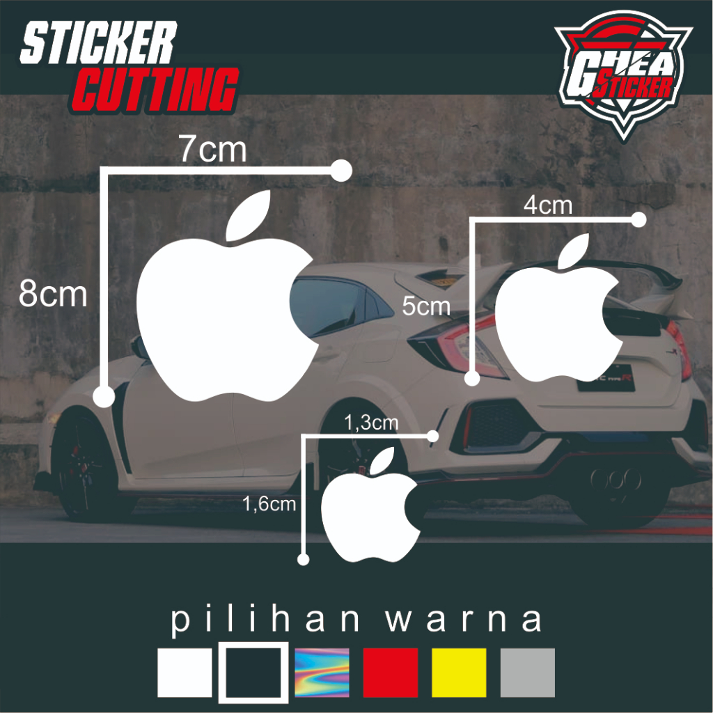 Jual Sticker Logo Apple - stiker Iphone | Shopee Indonesia