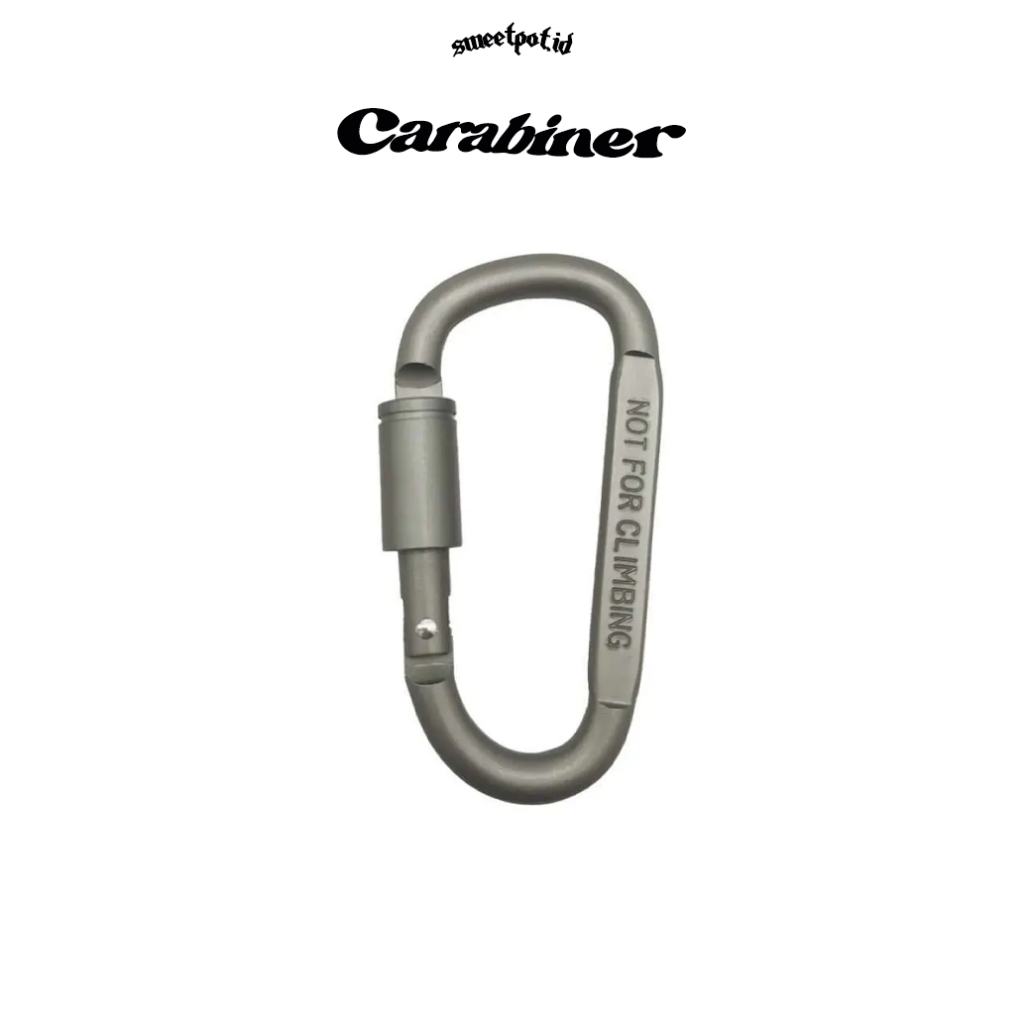 Jual (BISA COD) CARABINER (NOT FOR CLIMBING) / CARABINER QUICKDRAW ...