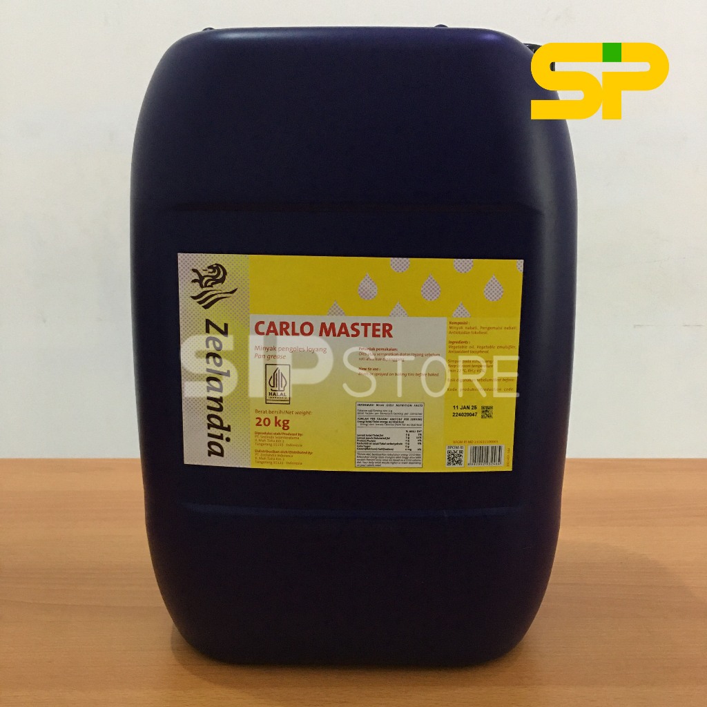 Jual Zeelandia Carlo Master 20 Kg / pengoles untuk loyang | Shopee ...