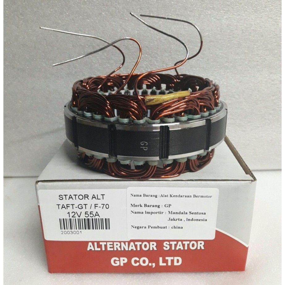 Jual Stator Alternator GP Daihatsu Taft GT / F-70 12V 55 AH | Shopee ...