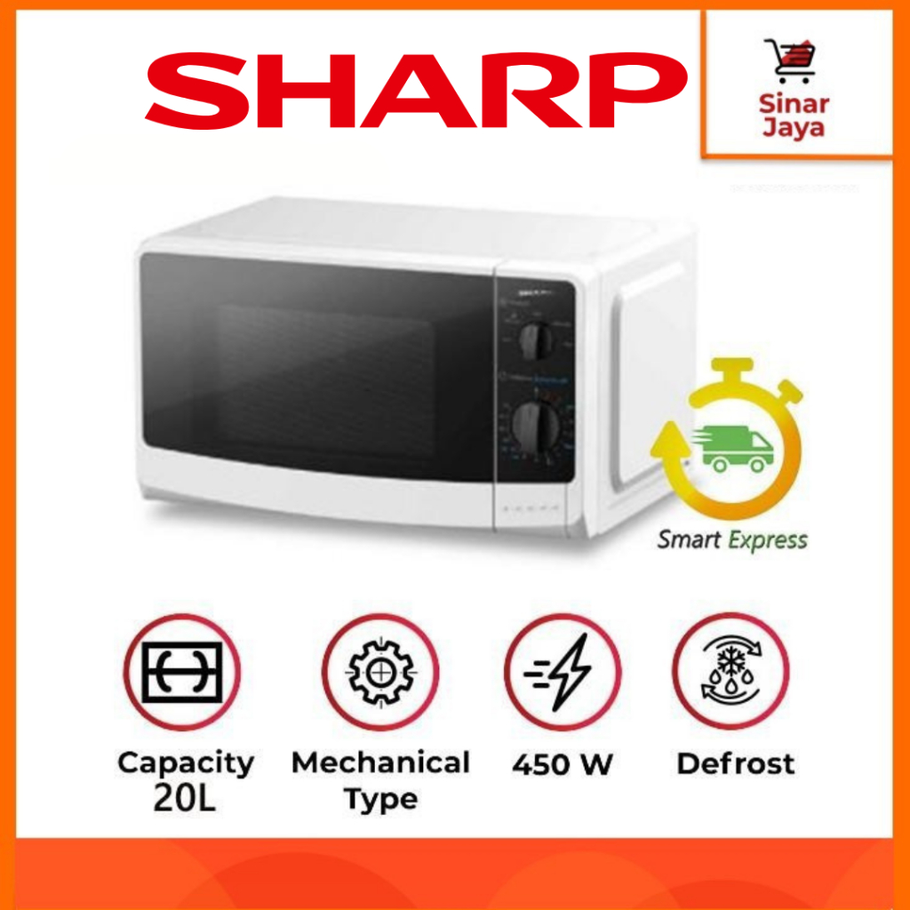 Jual SHARP R220 / R 220 MA Microwave Low Watt 20 Liter (450 W) | Shopee ...