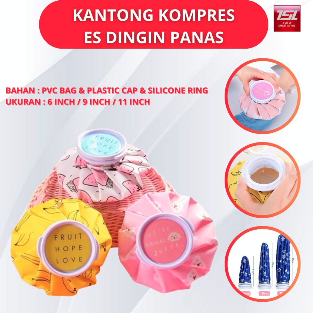 Jual TUTU Kantong Kompres Es Dingin Panas Ice Bag Kantong Kompres ...