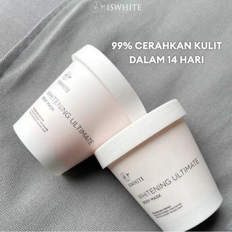 Jual Iswhite Masker Pencerah Badan Ultimate 70gr | Shopee Indonesia