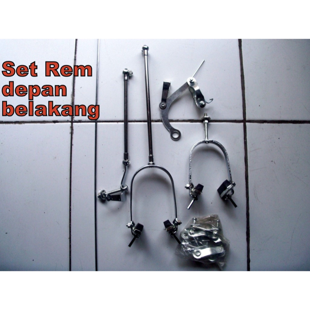 Jual REM SEPEDA ONTHEL - SET REM SEPEDA ONTHEL - RANGKAIAN REM ONTHEL ...