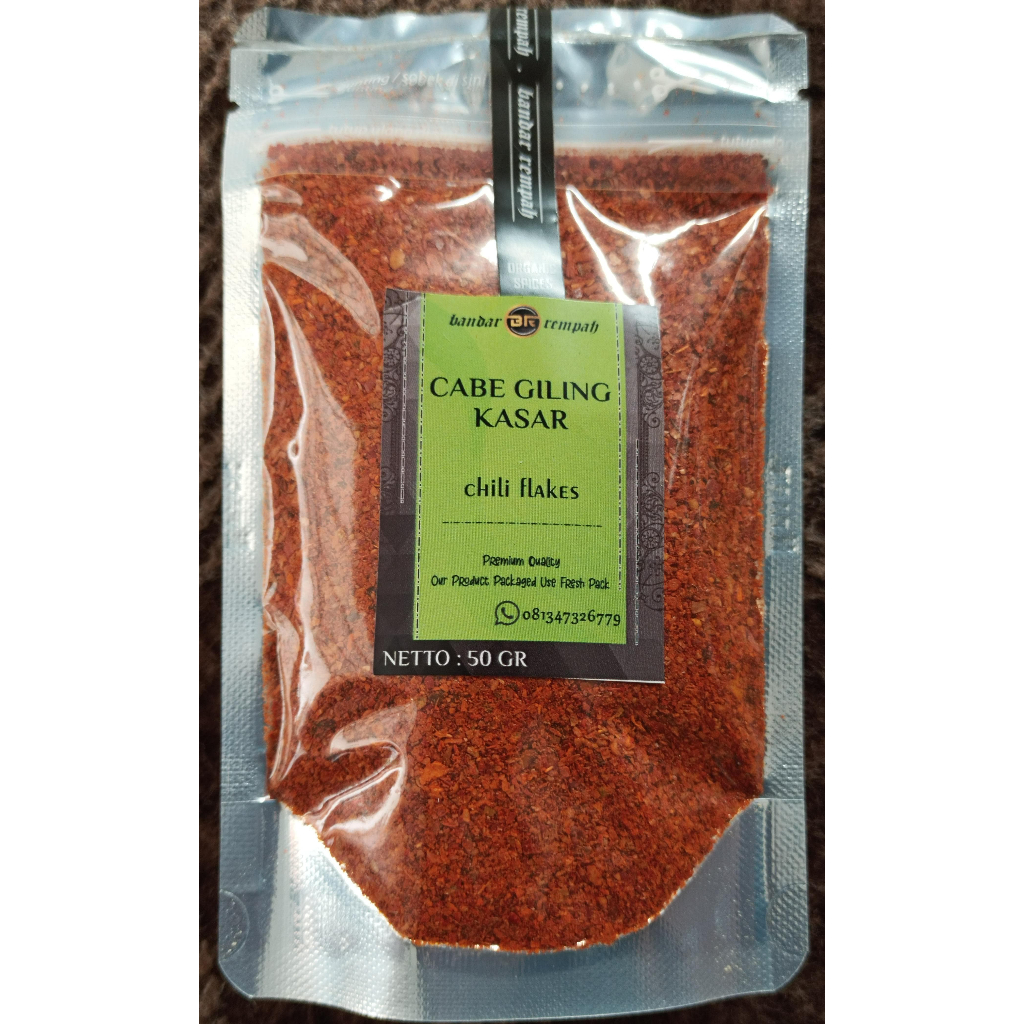Jual CABE GILING KASAR (CHILI FLAKES) | Shopee Indonesia