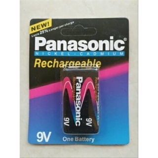 Jual Baterai Cas Isi Ulang Panasonic Kotak 9V Volt 220maH | Shopee Indonesia
