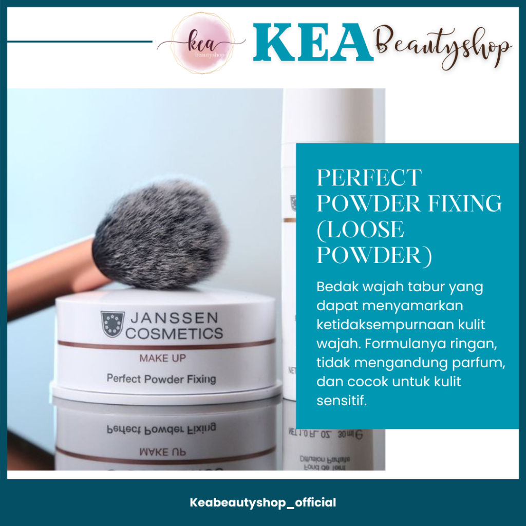 Jual JANSSEN PERFECT POWDER FIXING [LOOSE POWDER / BEDAK TABUR] 30G ...
