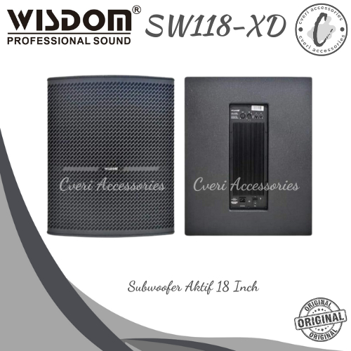 Jual Wisdom SW-118XD Subwoofer Aktif 18 Inch Original SW118XD SW-118 XD ...