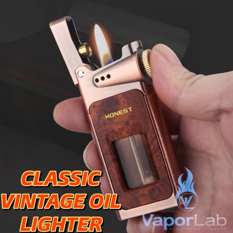 Jual korek api classic sumbu minyak vintage oil lighter HONEST ...