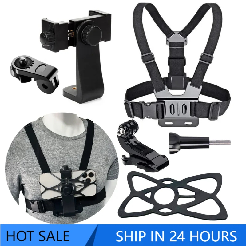 Jual Chest Strap Tali Dada Handphone & Mount Kamera Body Belt Holder HP ...