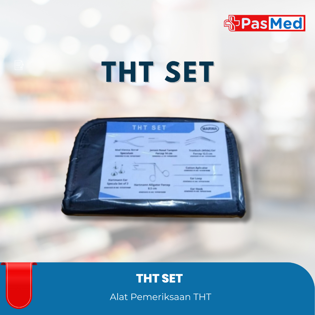Jual PASMED | THT SET / THT INSTRUMENT SET / ALAT THT / SET PEMERIKSAAN ...