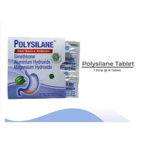 Jual Polysilane Tablet Kunyah 8 Tablet | Shopee Indonesia
