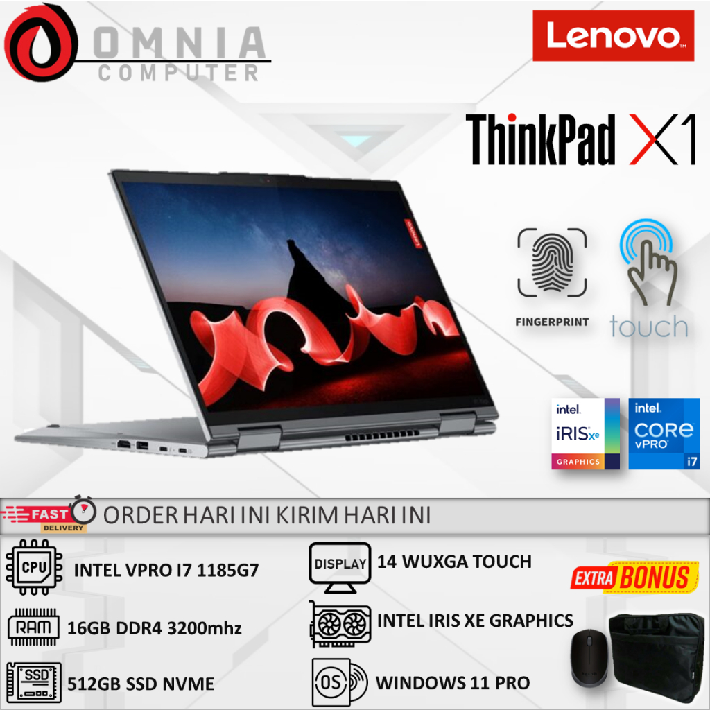 Jual LENOVO THINKPAD X1 YOGA INTEL VPRO I7 1185G7 16GB 1TB WUXGA ...