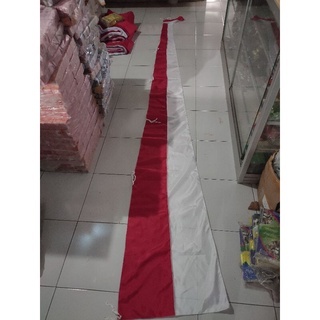 Jual Umbul-umbul Merah Putih 4Meter Layur Lurus Bendera Umbul-Umbul Panjang Murah | Shopee Indonesia