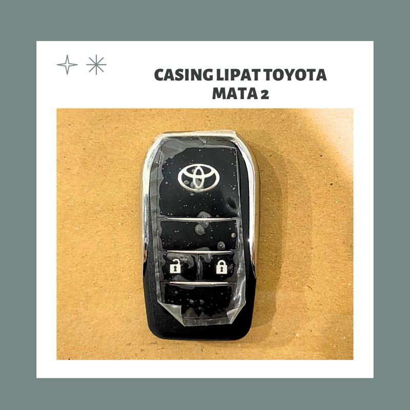Jual Casing Lipat Remote Toyota Mata 2 | Shopee Indonesia