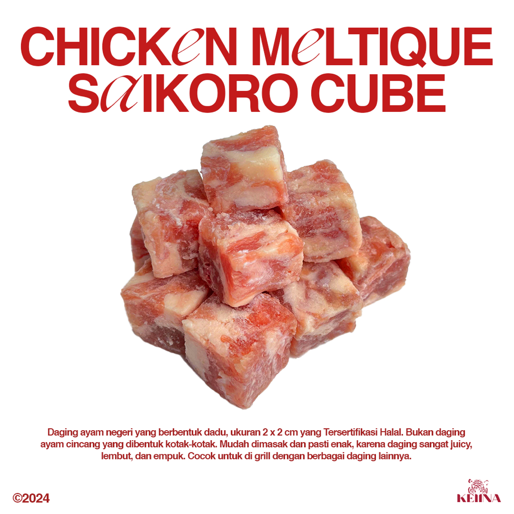 Jual Daging Ayam Chicken Meltique Meltik Saikoro Cube | Shopee Indonesia