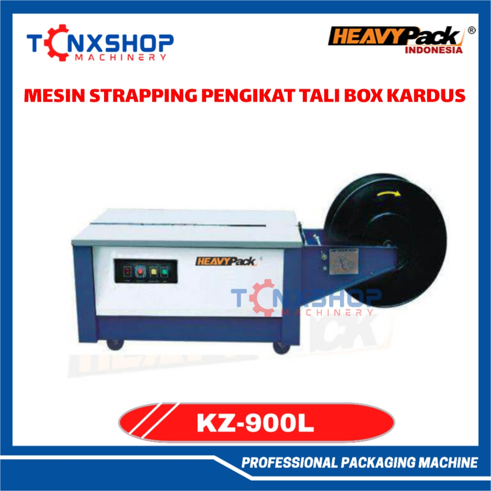Jual Mesin Strapping Pengikat Tali Box Kardus HEAVYPACK KZ-900L ...