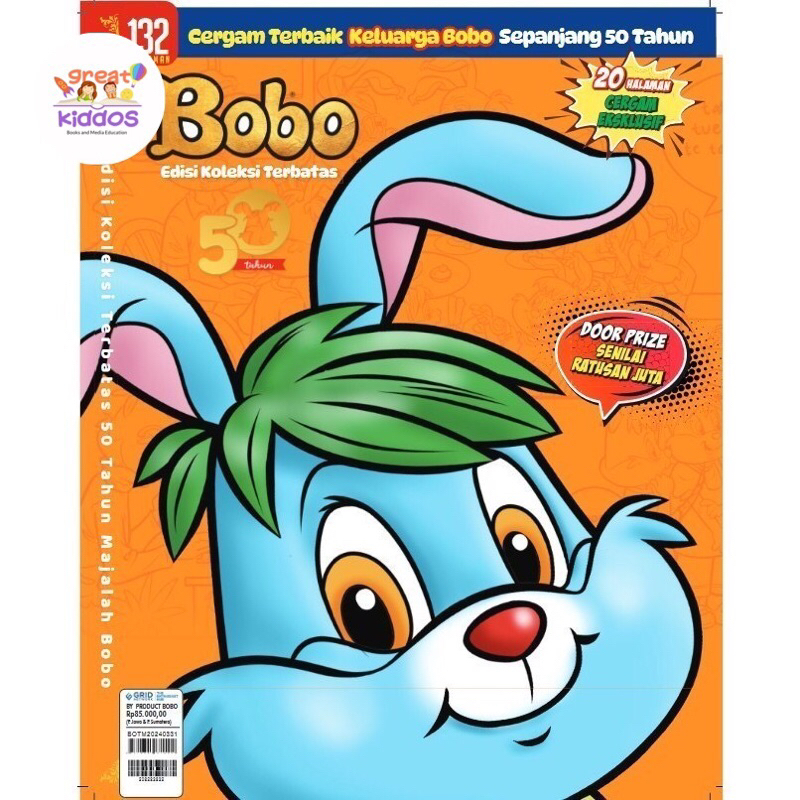 Jual Majalah Bobo Edisi Koleksi Terbatas 50 tahun Best Seller Banyak Bonus | Shopee Indonesia