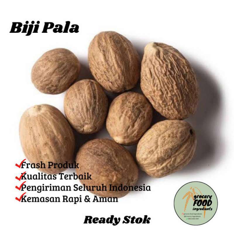 Jual Biji Pala Bulat / Nutmeg / Pala | Shopee Indonesia