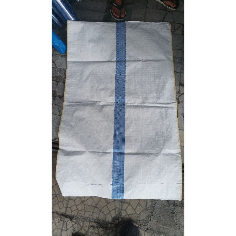 Jual KARUNG PLASTIK BARU UKURAN 75X125 / KARUNG PACKING TEBAL / KARUNG ...