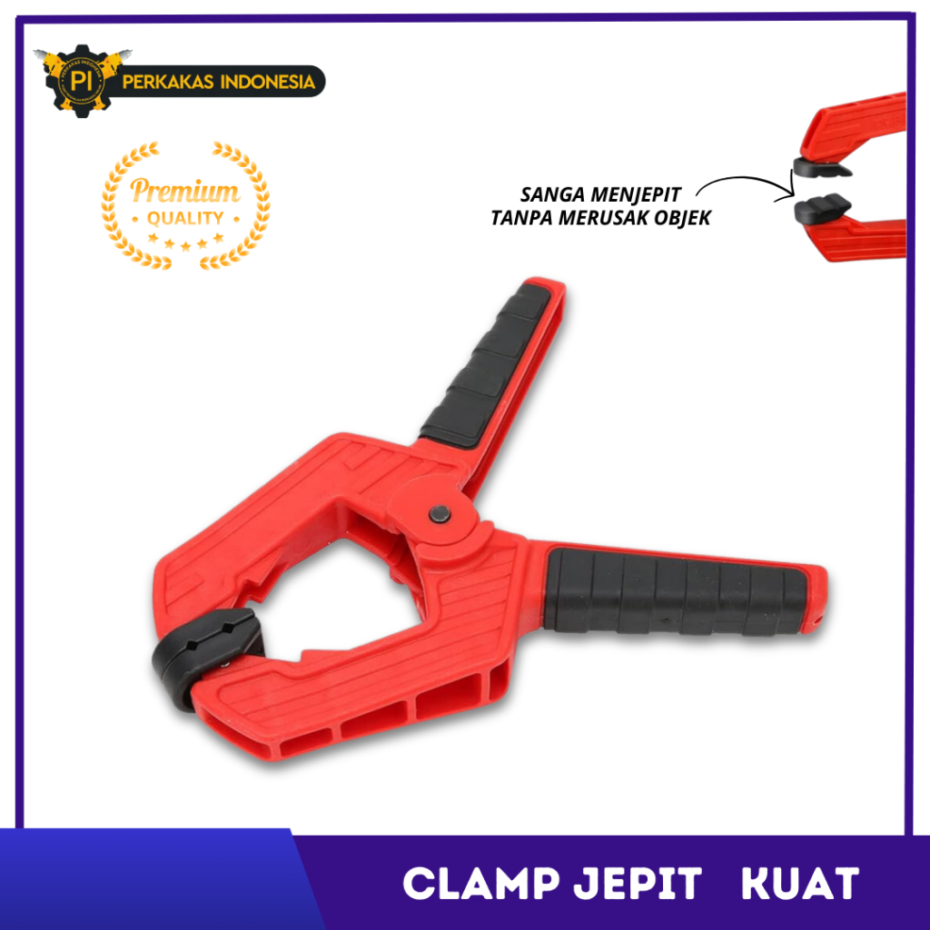Jual Spring Clamp Alat Penjepit Kayu Multiplek Pegas Klem Kayu Quick ...