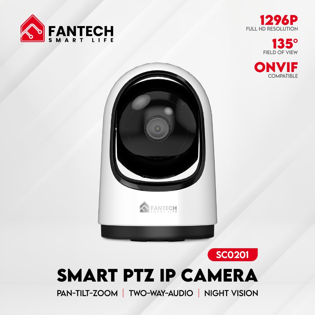 Jual FANTECH Smart Life IP Camera PTZ CCTV WiFi IoT Home Automation ...