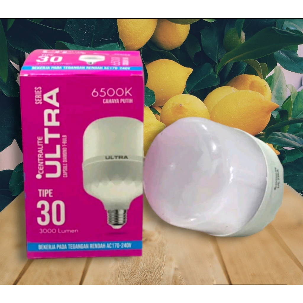 Jual Centralite ULTRA 30W Lampu LED Cahaya PUTIH Model Tabung Kapsul Capsule Body Jumbo | Shopee ...