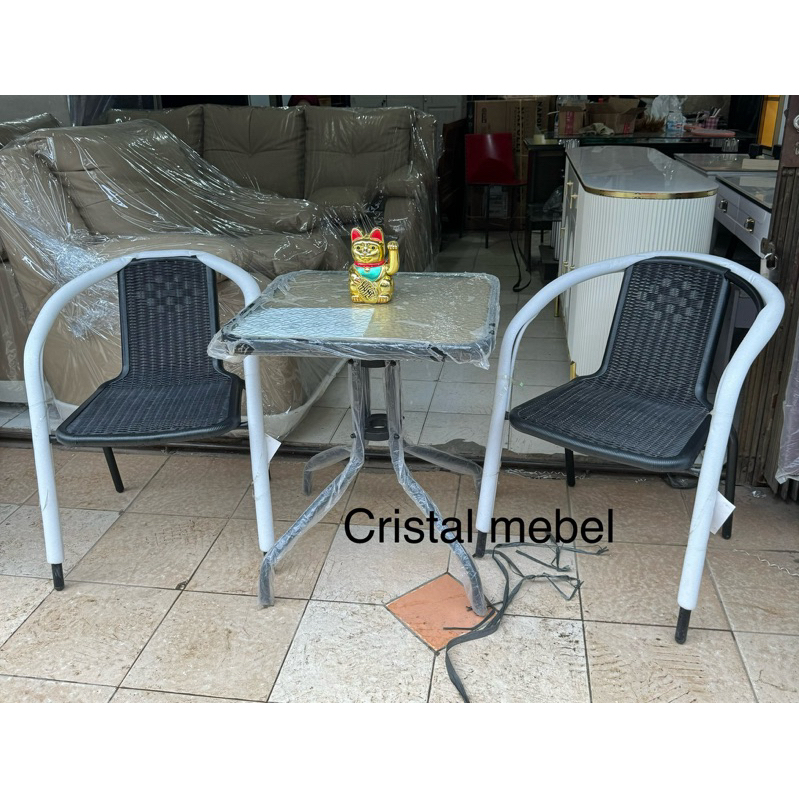 Jual Meja Teras + Kursi Teras Besi Importa (1 set) | Shopee Indonesia