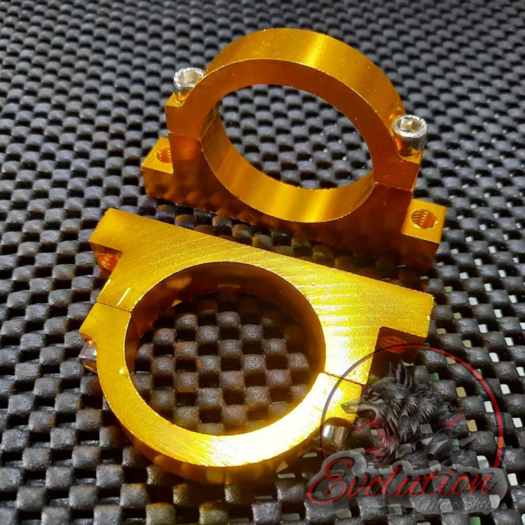 Jual Kleman tabung shock dudukan spakbor universal motor matic bebek ...