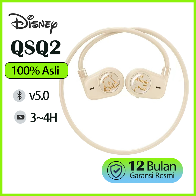 Jual Disney TWS QSQ2 Wireless Headphone Bone Conduction Bluetooth ...