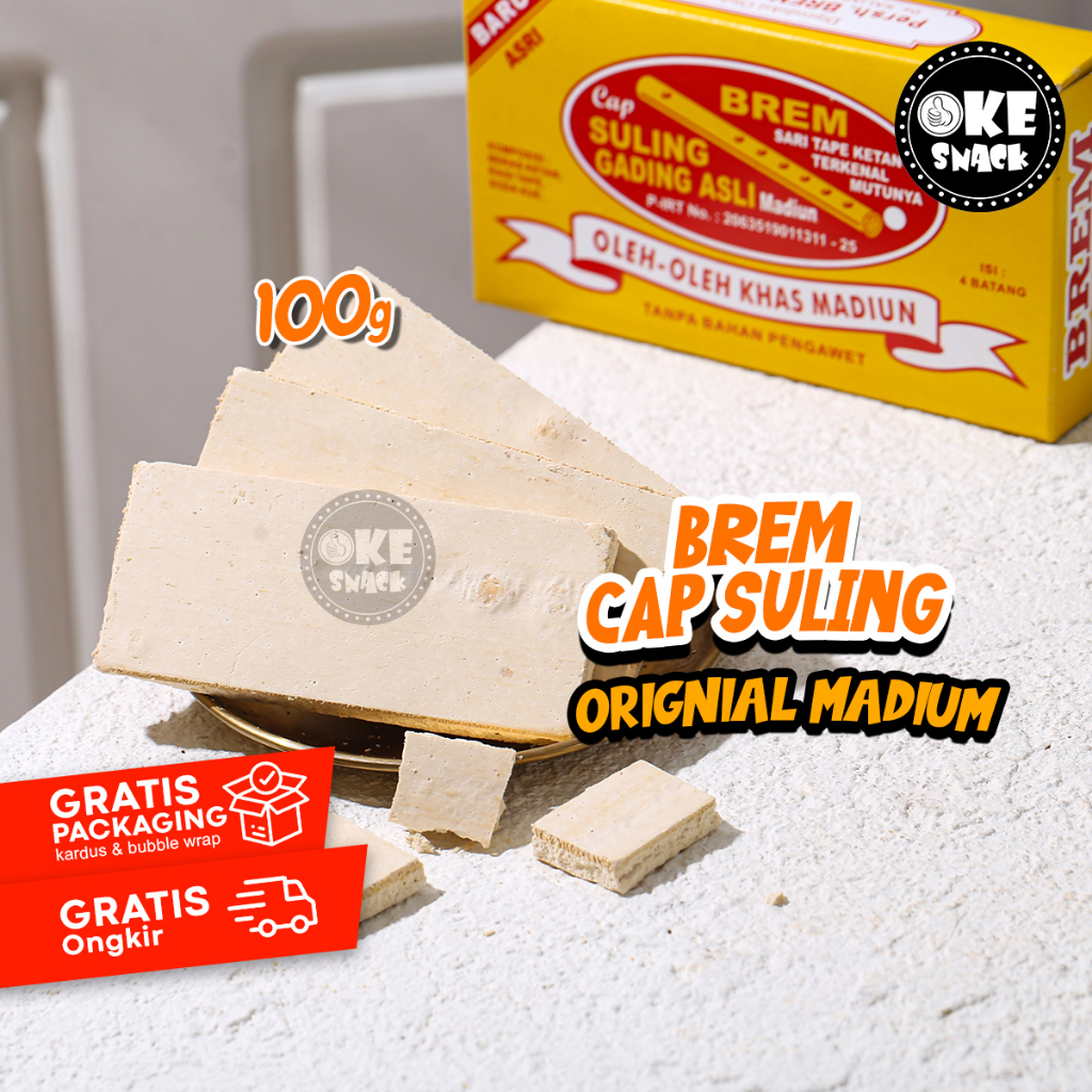 Jual Brem Cap Suling Madiun 100g | Shopee Indonesia