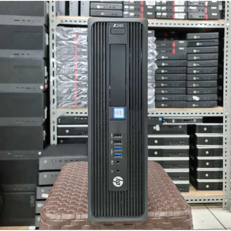 Jual PC HP Z240 SFF WORKSTATION core i3-6100, RAM 8GB, SSD 256GB ...