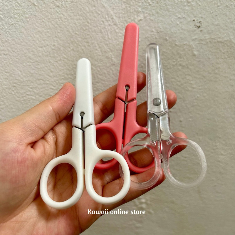 Jual Gunting Putih Aesthetic White Scissors Mini Guting Lucu dengan ...