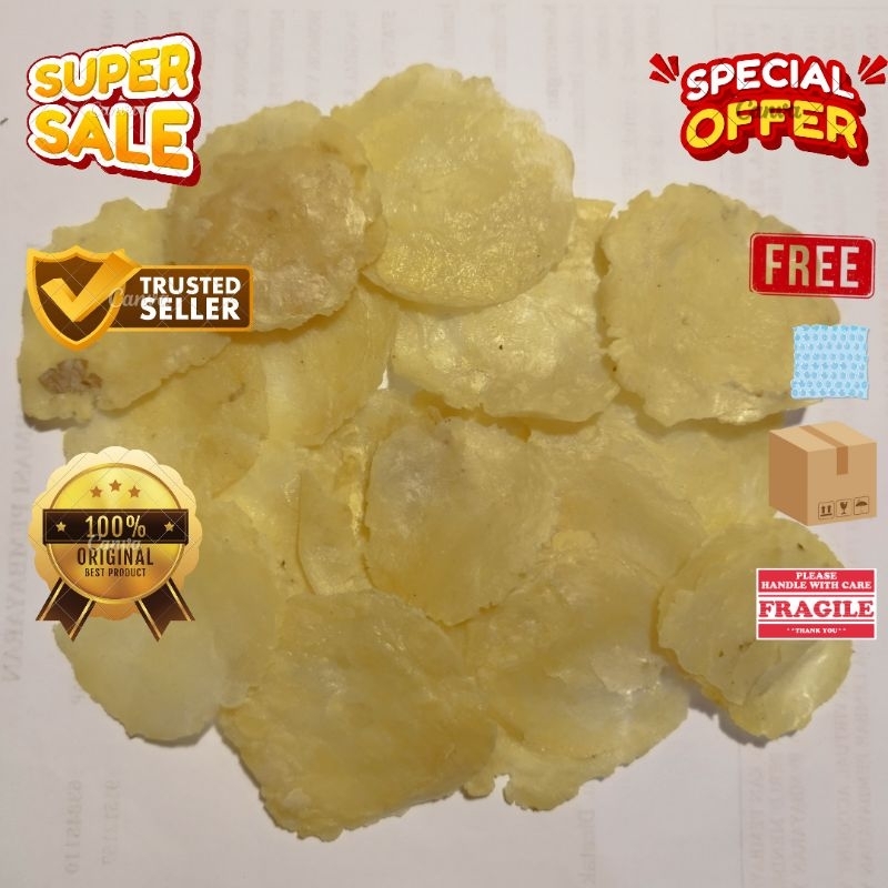 Jual Emping Belinjo Khas Limpung Asli Indonesia SK Super Tipis Kemasan ...