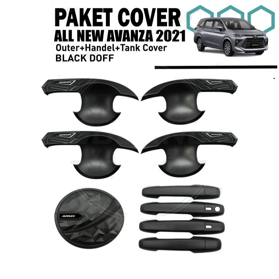 Jual Paket Outer + Handle + Tank Cover Mobil Avanza 2022-2023 Premium | Shopee Indonesia