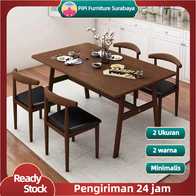 Jual PiPi Furniture Meja Makan / Meja Makan Minimalis / Meja Makan ...