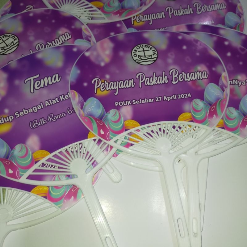 Jual Kipas Kerang Uchiwa / Kipas Kerang Event Promosi / Produk / Foto ...